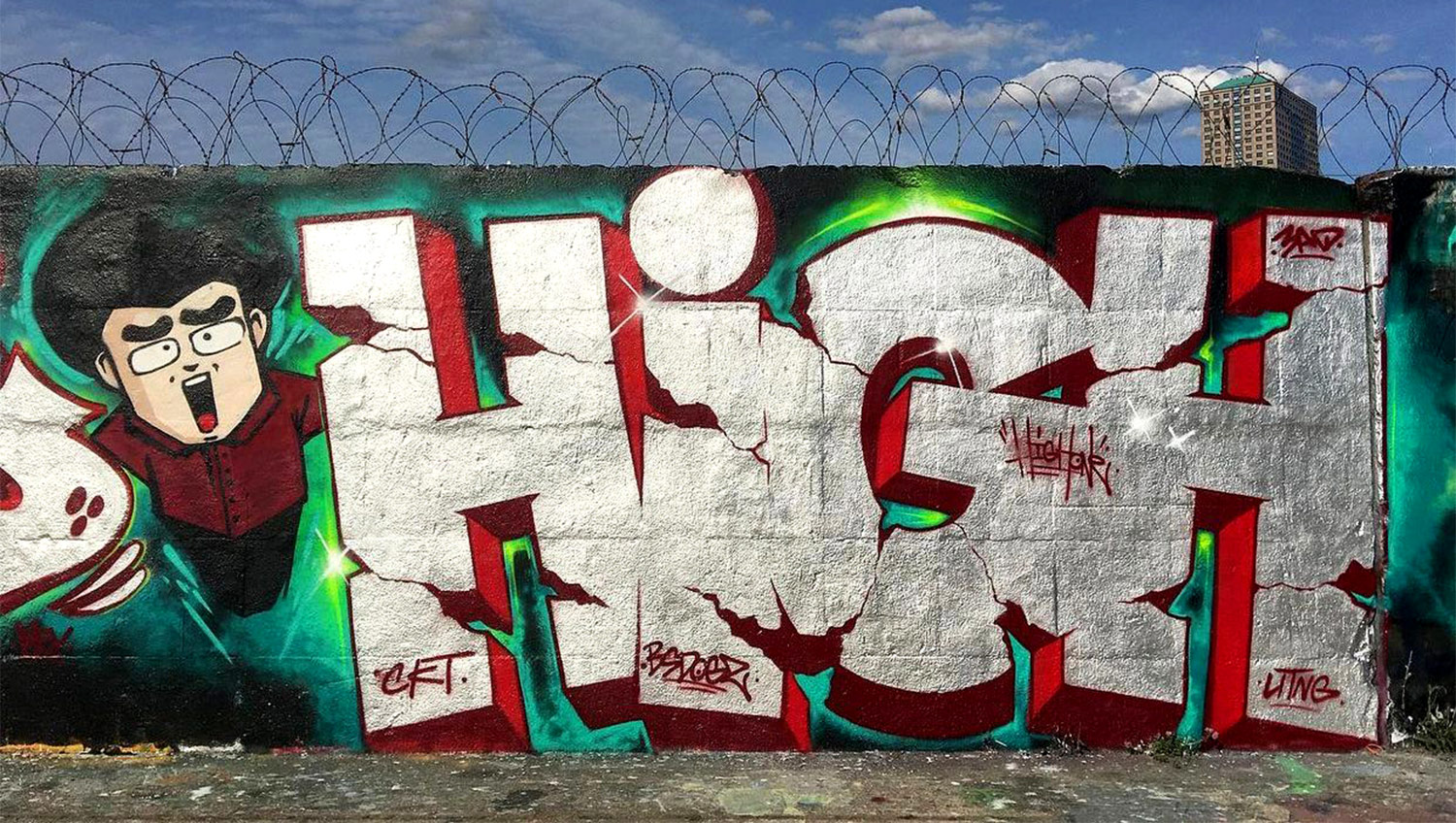 Graffiti ⋆ HIGH : HIP HOP VANDAL ⋆ T-REX Magazine