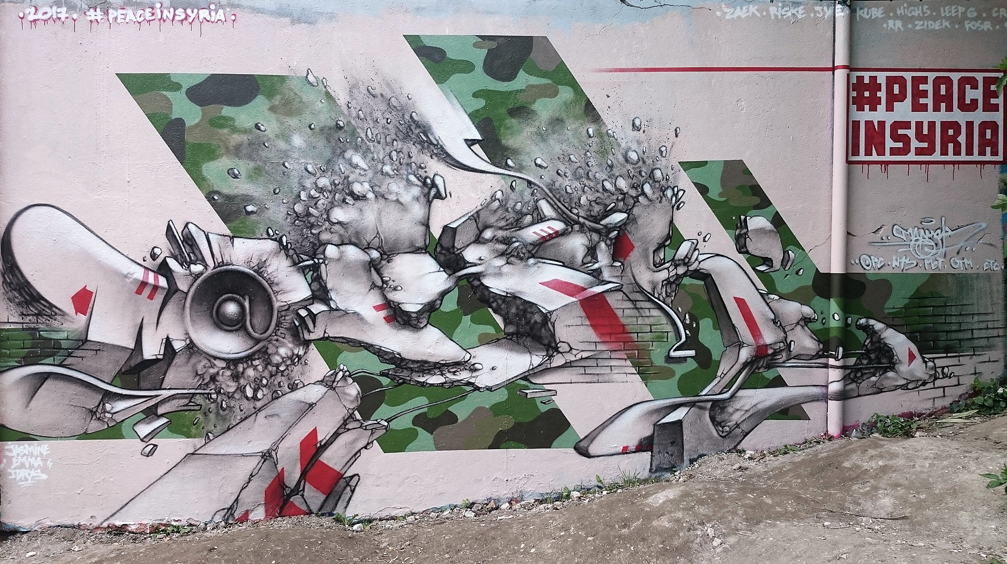 Graffiti ⋆ MANYAK : LA 3ème DIMENSION ⋆ T-REX Magazine